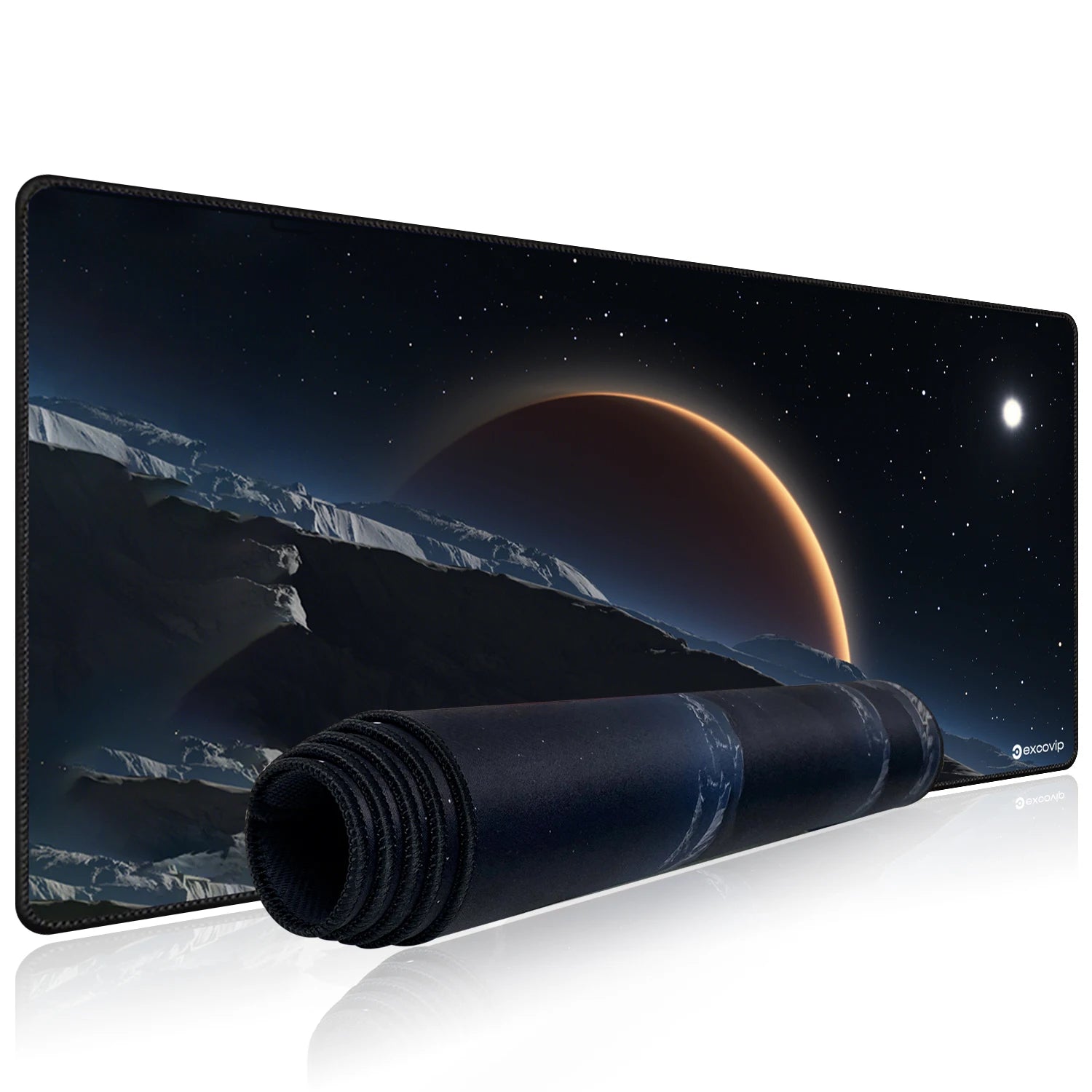 EXCO Mars Orbit Gaming Keyboard & Mouse Pad | best gaming mouse and pad