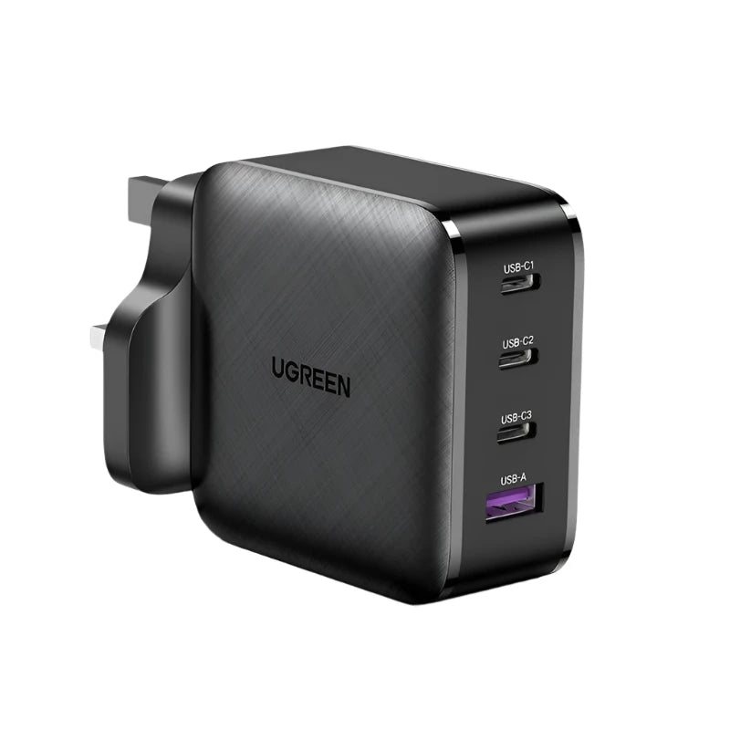 UGREEN Multiport GaN 65W USB Quick Charging Power Adapter